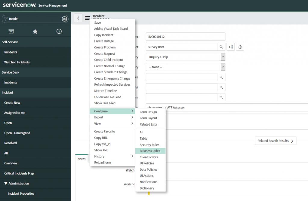 Outbound REST interface in ServiceNow
