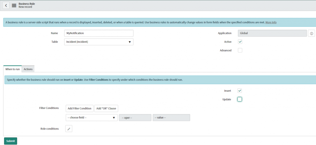 Outbound REST interface in ServiceNow